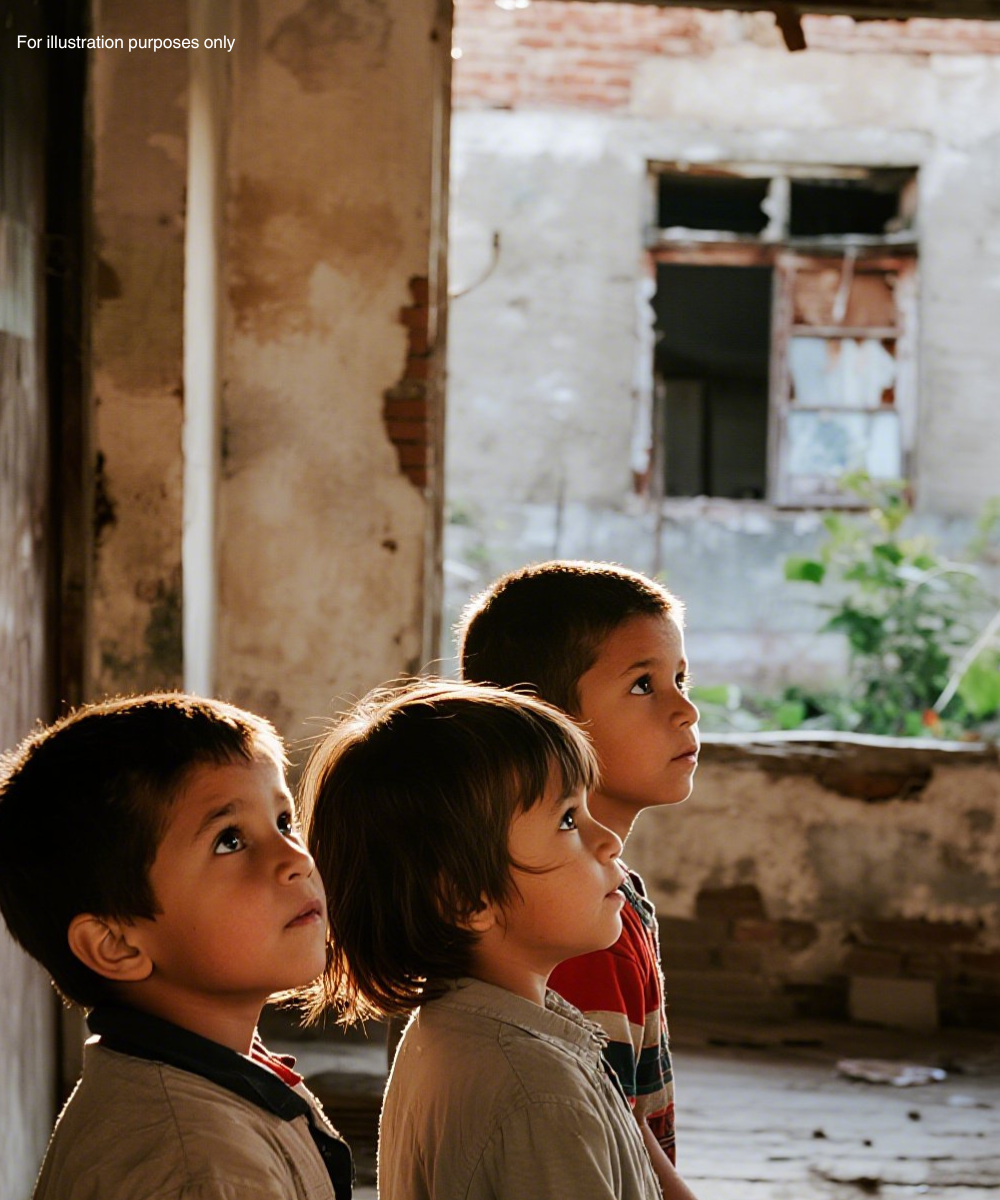 At the age of 5, my two older siblings and I became orphans. But we ...