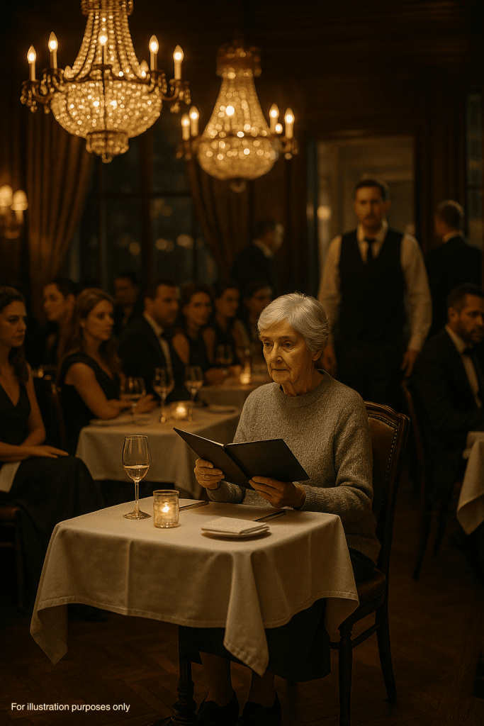 An Elderly Woman Sat Alone in a Fancy Restaurant—What the Owner Did ...