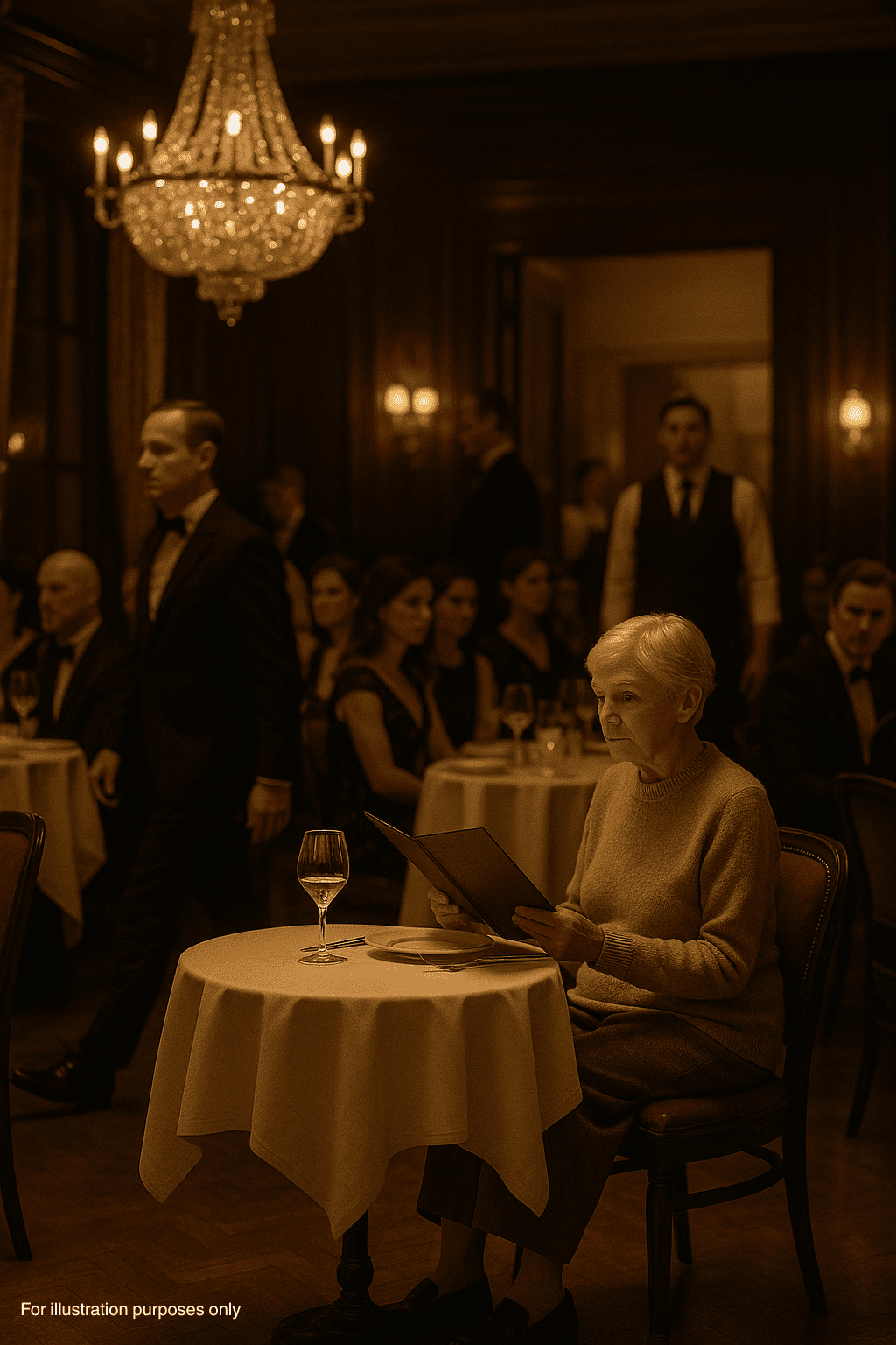 An Elderly Woman Sat Alone in a Fancy Restaurant—What the Owner Did ...