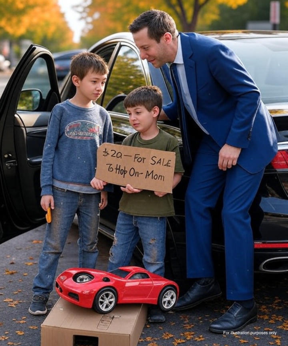 A Millionaire Saw Twin Boys Selling Their Only Toy—He Had No Idea His ...