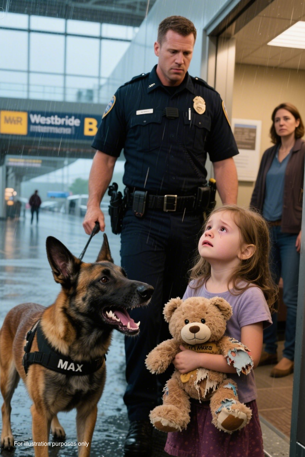 Police Dog Max Alerted on a Child’s Teddy Bear—What He Found Left ...