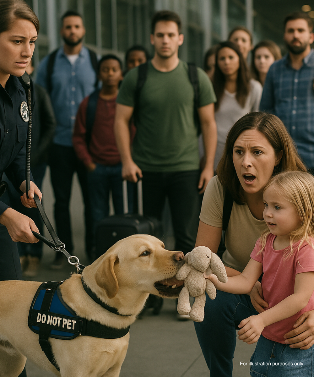Police Dog Barks, Jumps on 5-Year-Old Girl — What Happens Next Shocks ...