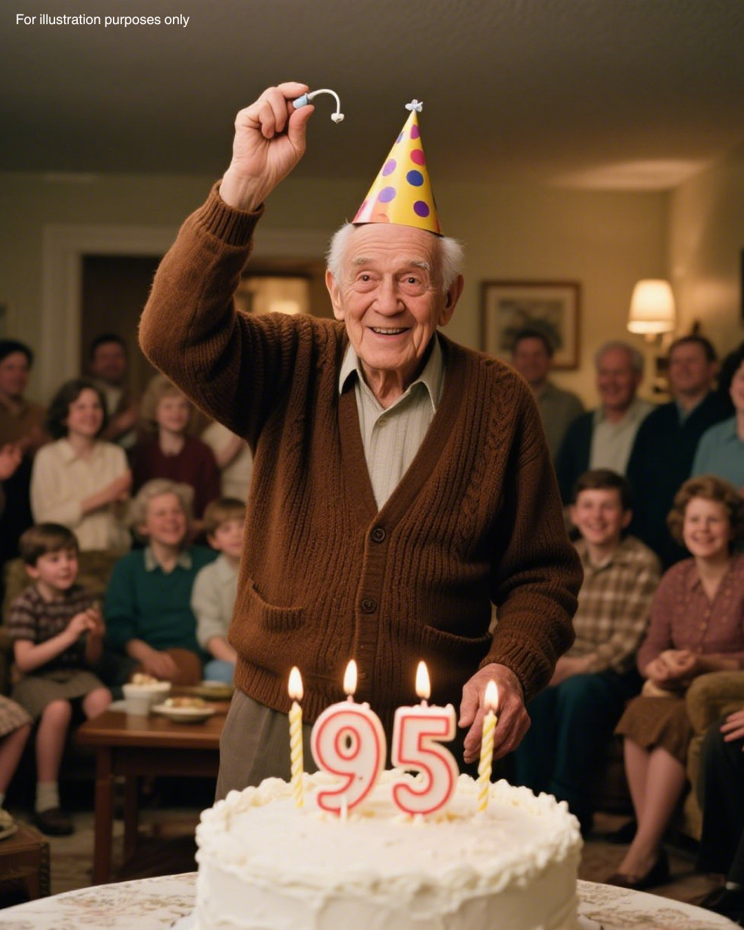 My Grandfather Raised His Hand At 95 at His Birthday Party — And ...