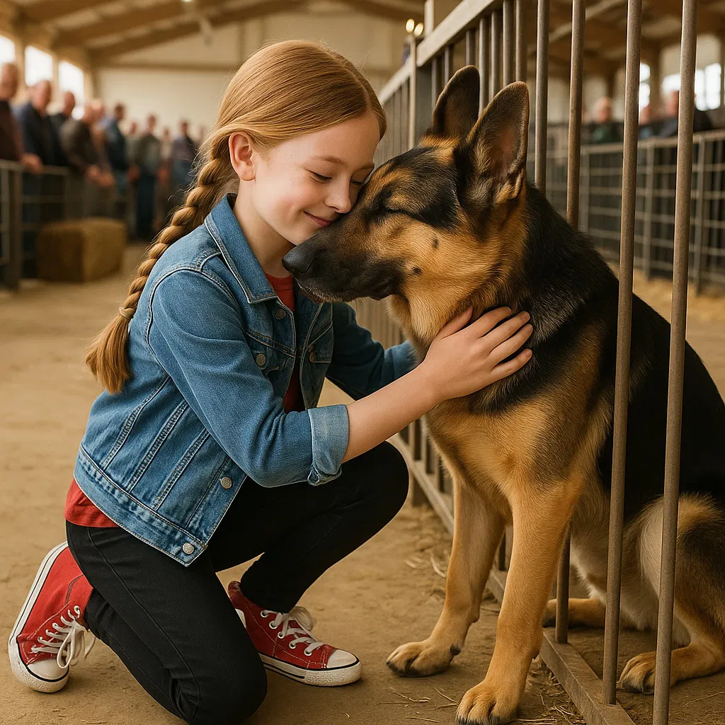 Little Girl Walks Into Police Dog Auction Alone What Happened Next