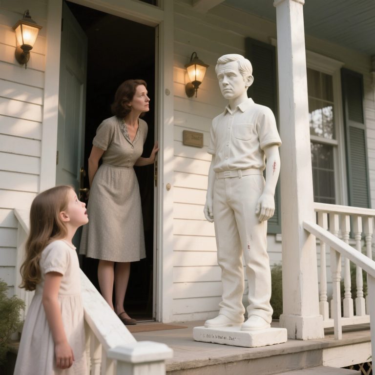 I Found a Life-Sized Statue of My Husband on Our Porch – the Truth ...