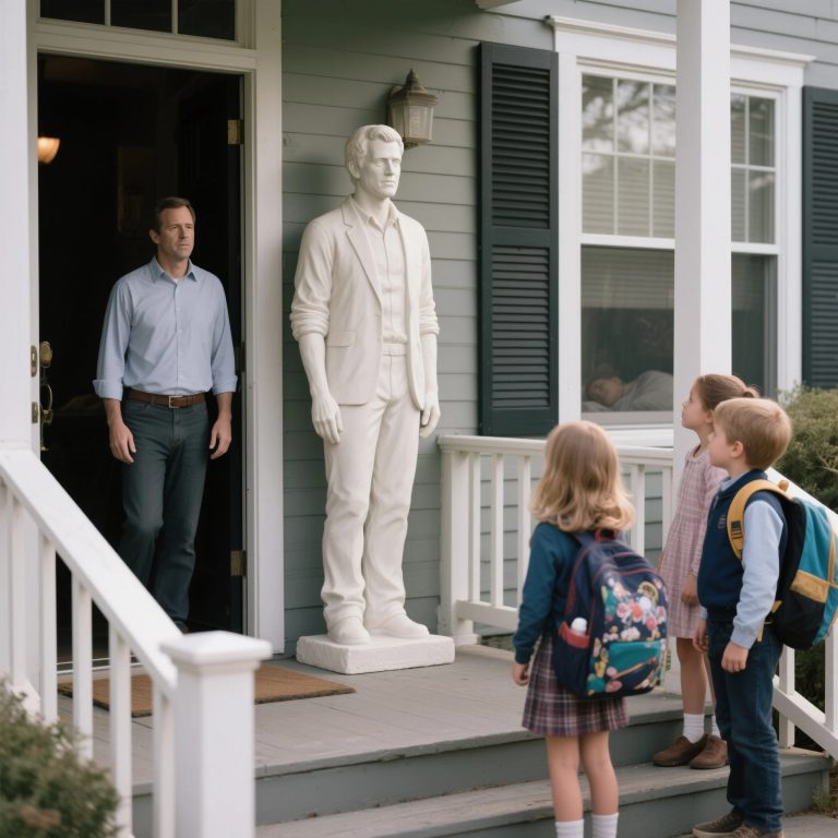 I Found a Life-Sized Statue of My Husband on Our Porch – the Truth ...