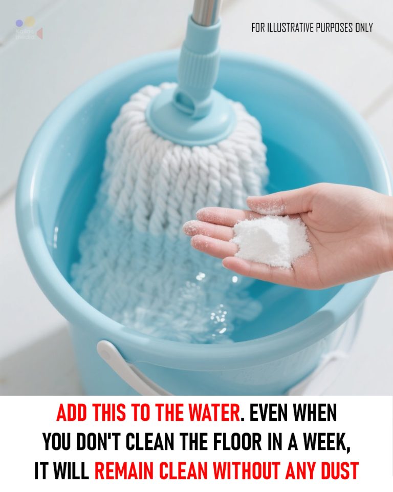 Add this to the water. Even if you don’t clean the floor for a week, it ...