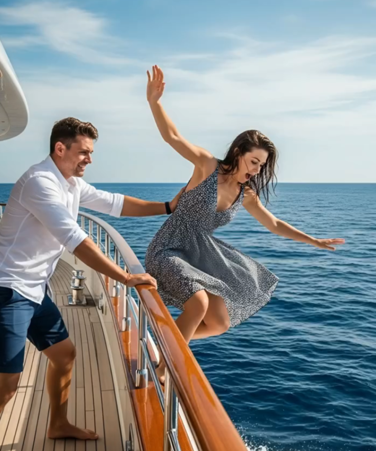 He Thought He’d Won Everything After Pushing His Wife Overboard — But ...