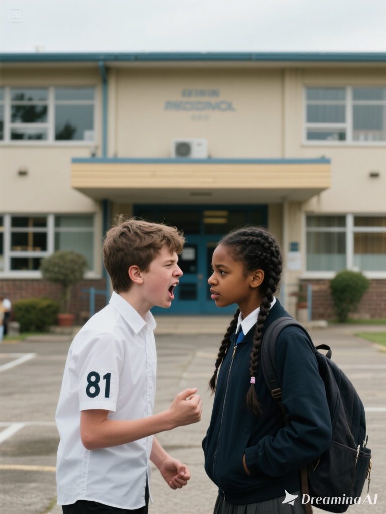 The school bully picks on a Black girl… not realizing who her father is…