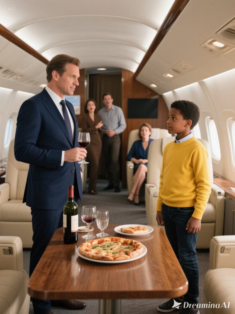 A White Passenger Mocked a Black Boy in First Class — But When the ...