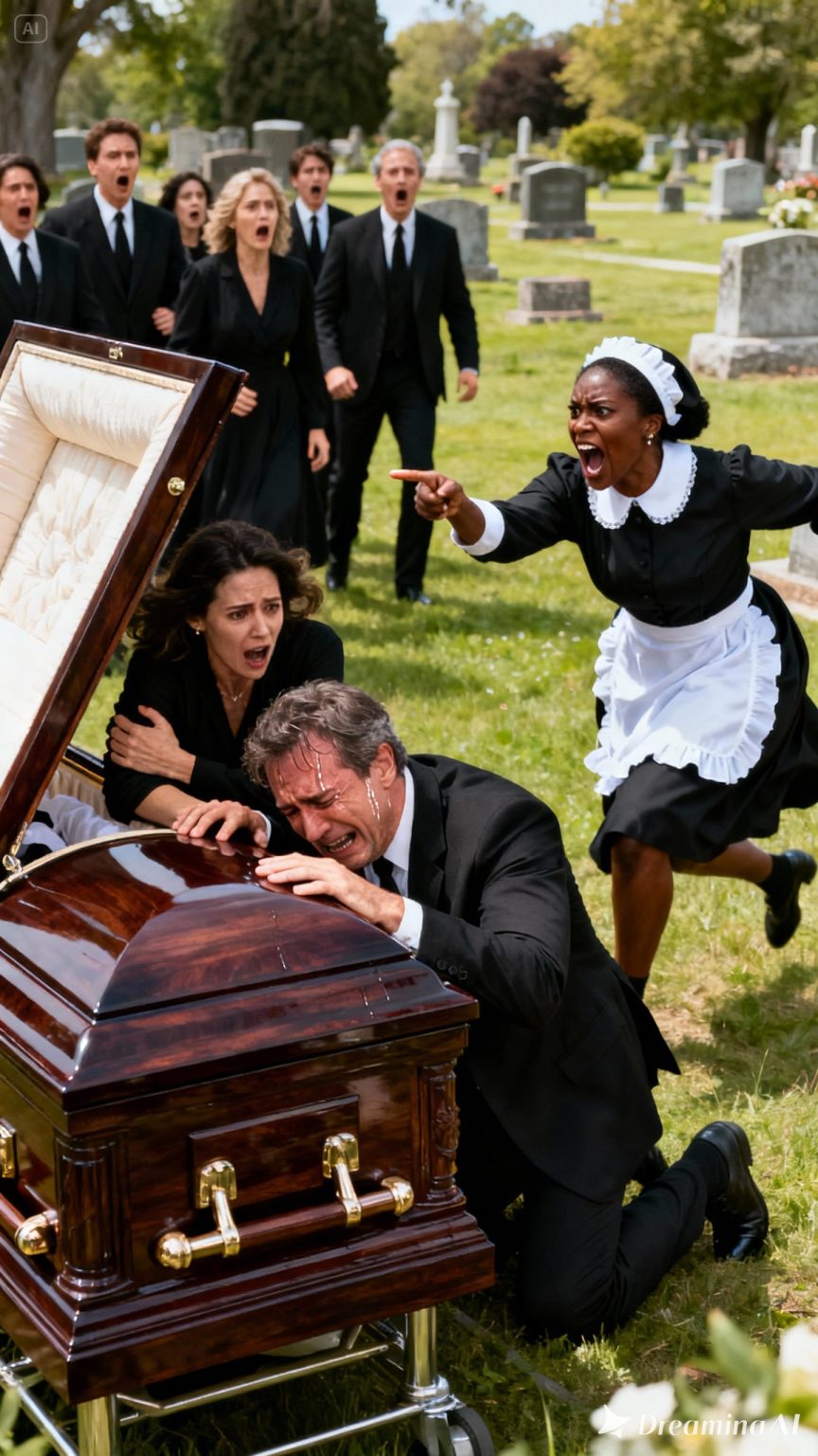 “OPEN THAT CASKET RIGHT NOW!” — The Housekeeper’s Screech That Stopped ...