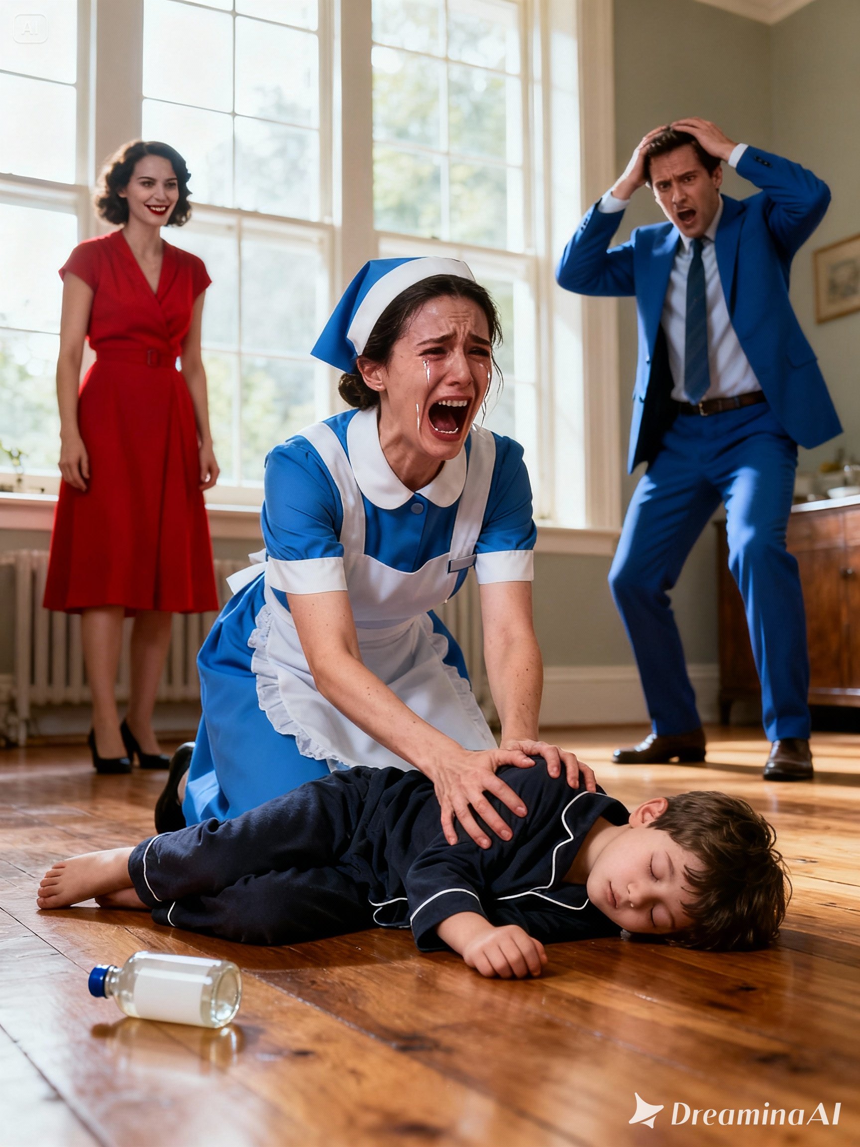 THE HOUSEKEEPER SCREAMED, “WAKE UP!” The Stepmother Drugged the Baby ...