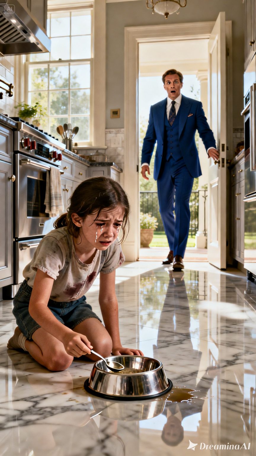 Millionaire finds his daughter eating the dog’s food—and is horrified ...
