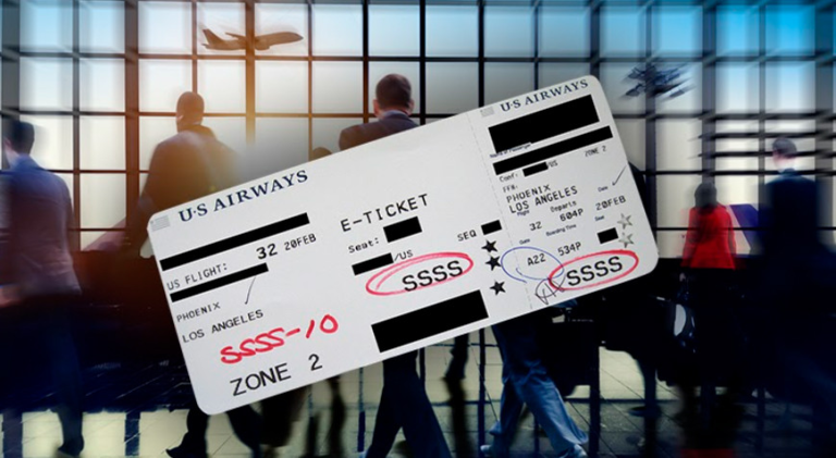 The Hidden Meaning of “SSSS” on Your Boarding Pass