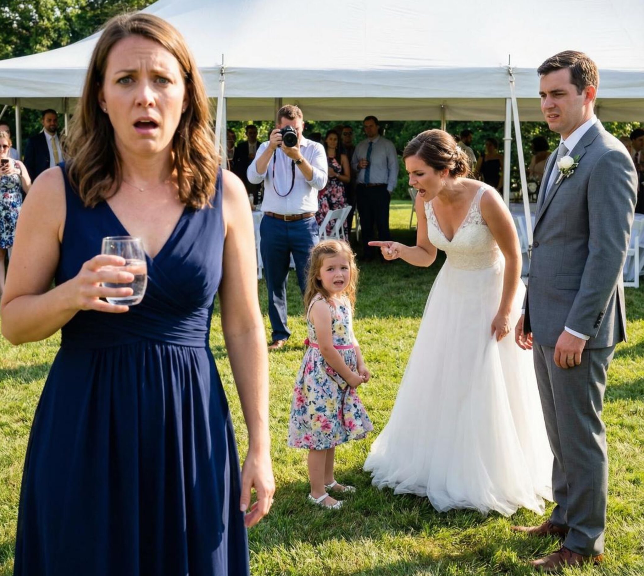 My Ex’s New Wife Pushed My Daughter Out Of The Wedding Photos And ...