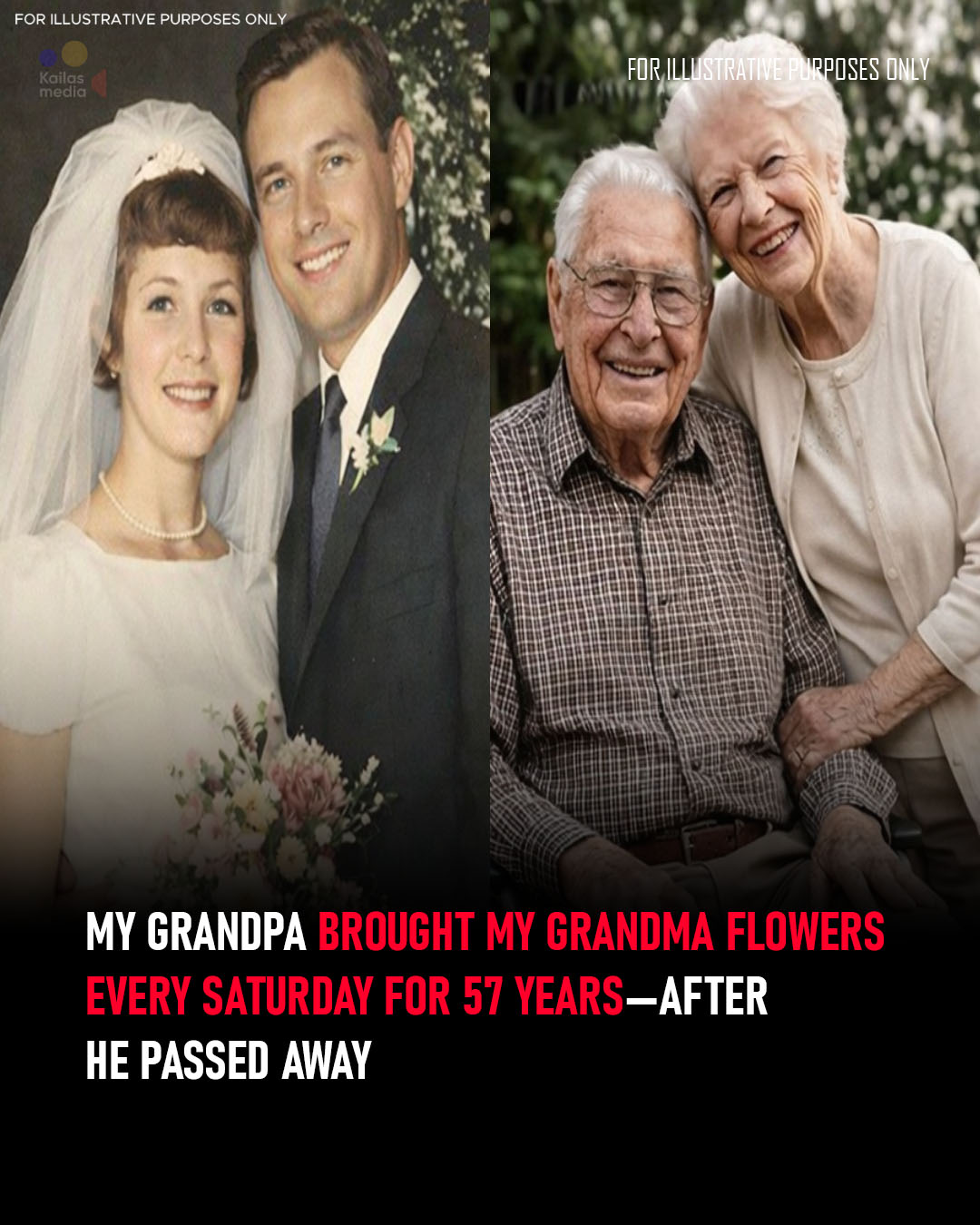 My Grandpa Brought My Grandma Flowers Every Saturday for 57 Years—After ...