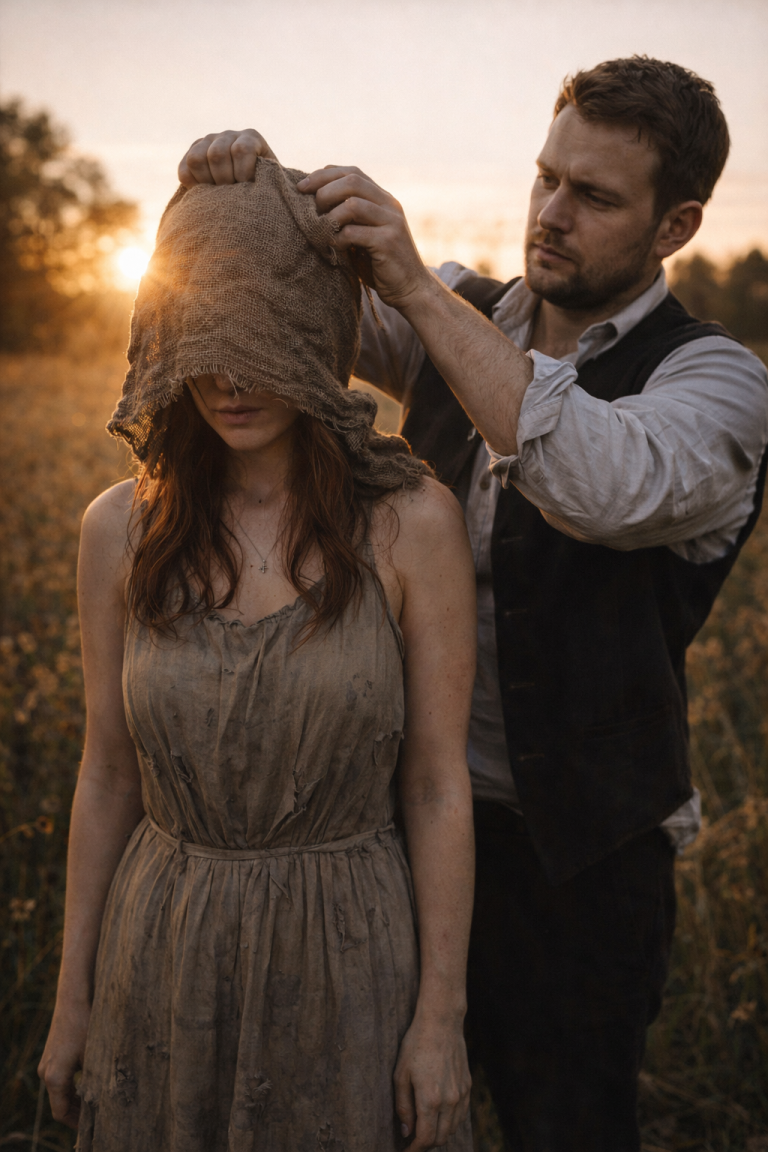 They sold her with a sack over her head because they claimed she was a ...
