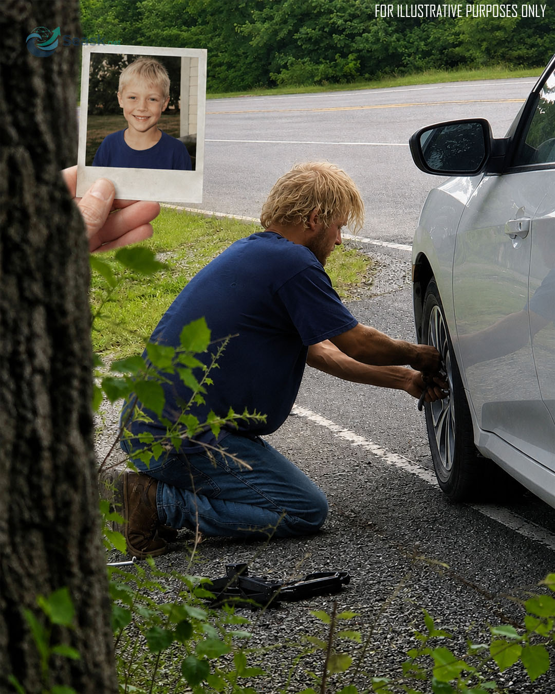 A homeless man helps me fix a flat tire on Route 9—then leaves ...