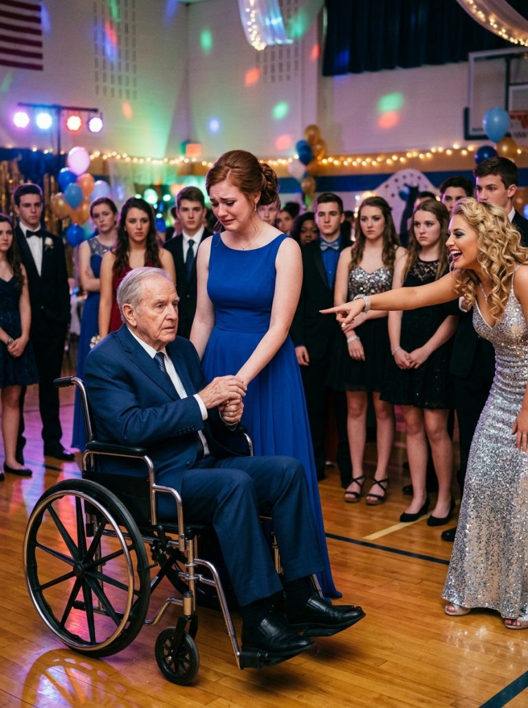 I arrived at prom with my grandfather in a wheelchair, and my ...