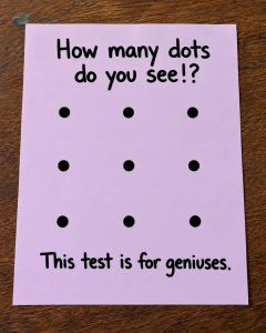 How many dots do you see?!