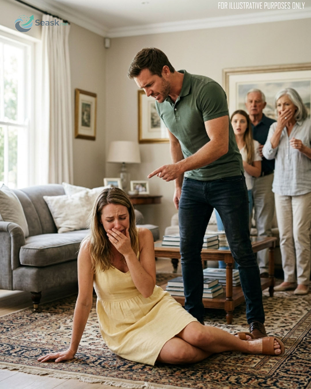 On the second day of our marriage, my husband slapped me for asking his ...