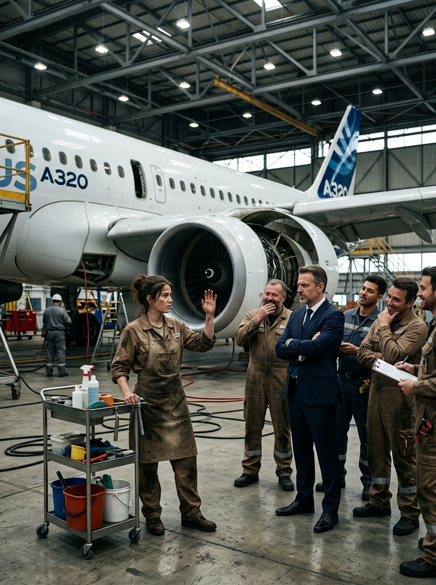 No one could fix the millionaire’s airplane—until his maid stepped ...