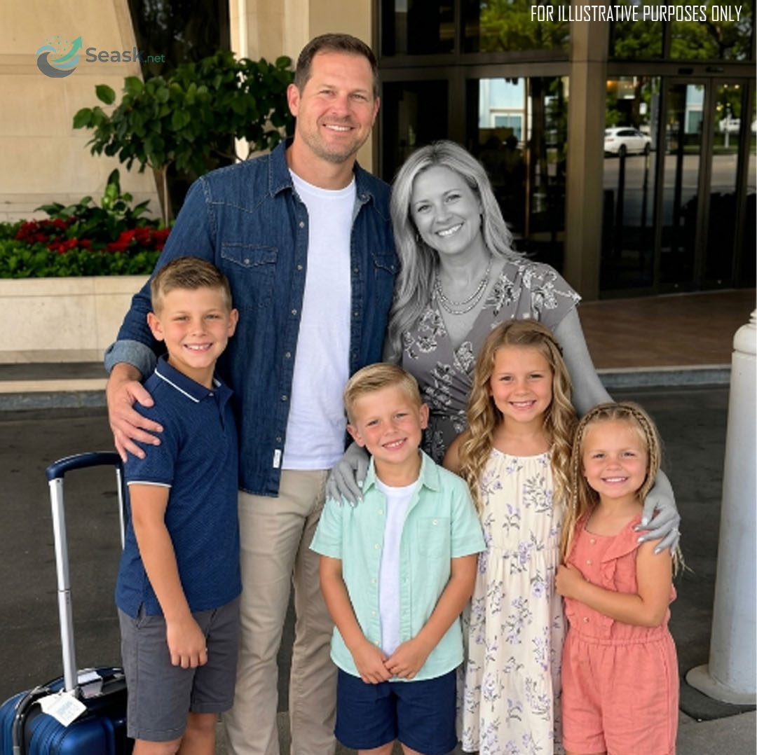 My wife died suddenly, leaving me with four children—after the funeral ...
